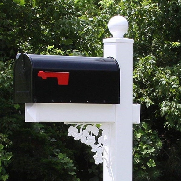 White Mailbox With Stand - Etsy