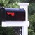 Mailbox With White Vinyl Post, Decorative Base, and Federation Style ...