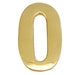 3 Inch Brass Mailbox Numbers 0-9 Self Adhesive Floating Numbers ...
