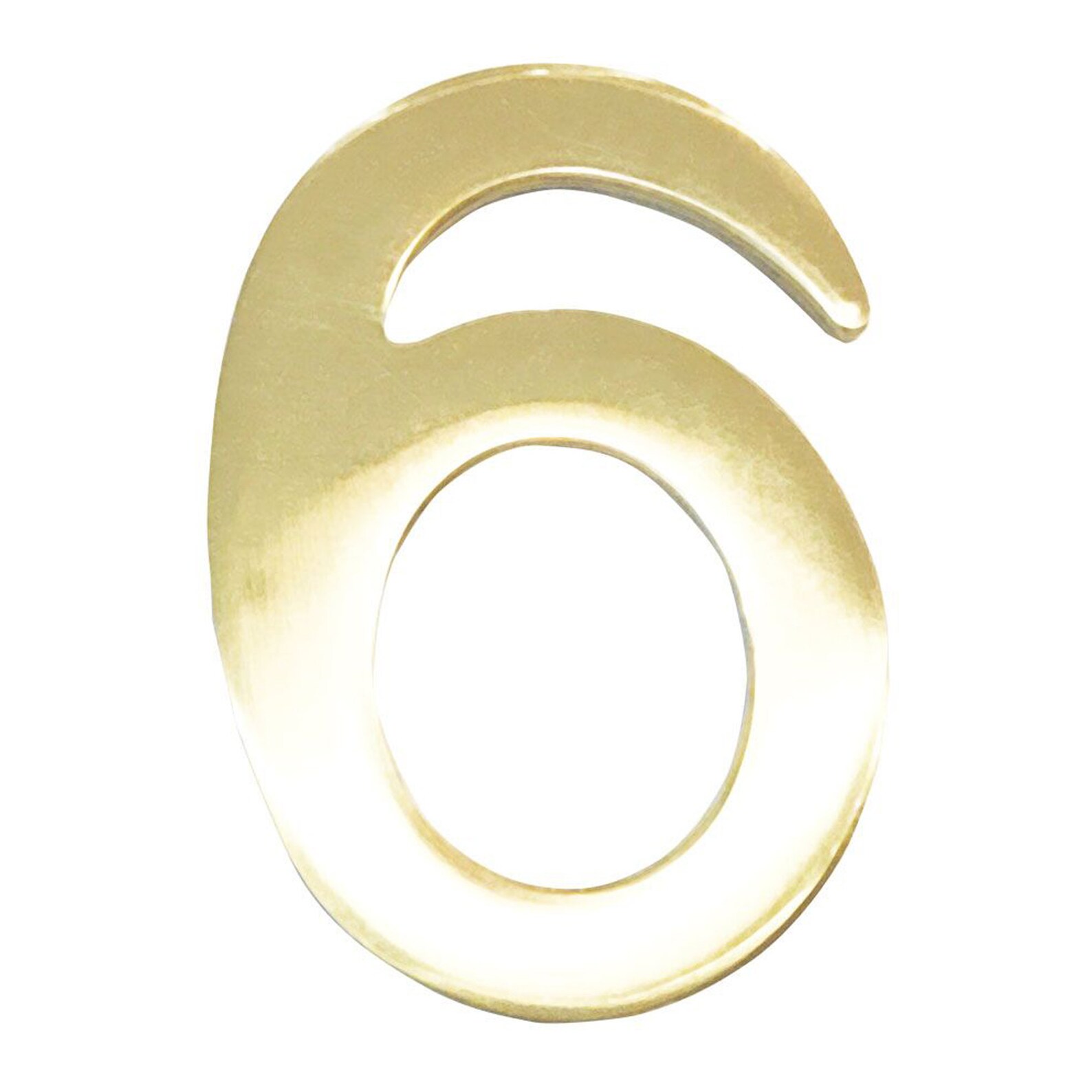 3 Inch Brass Mailbox Numbers 0-9 – Self Adhesive Floating Numbers ...