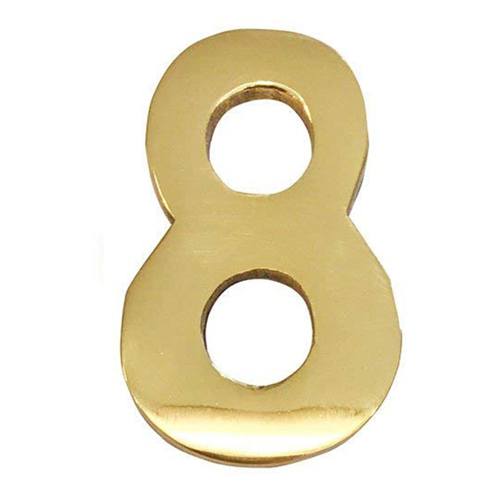2 Inch Brass Mailbox Numbers – Self Adhesive Williamsburg Font - Etsy