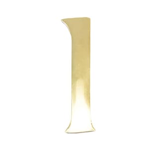 3 Inch Brass Mailbox Numbers 0-9 – Self Adhesive Floating Numbers ...