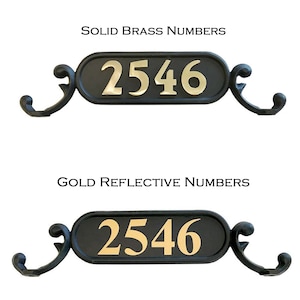 Black Mailbox and Post System – Includes Address Plaque, Numbers ...