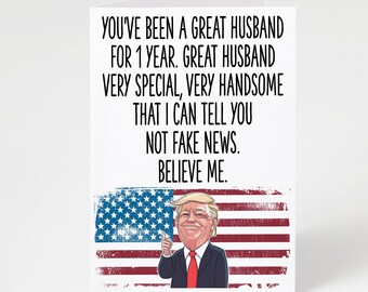 Trump greeting card | Etsy