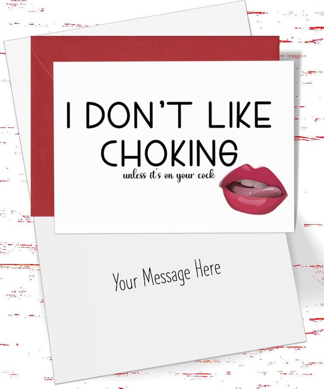 Dirty Valentines Day Card for Him, Husband, Boyfriend Card, Naughty ...