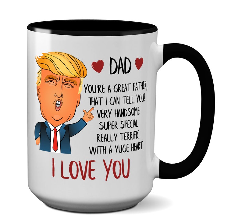 Dad Trump Mug Fathers Day Gifts For Men Gifts For Him | Etsy