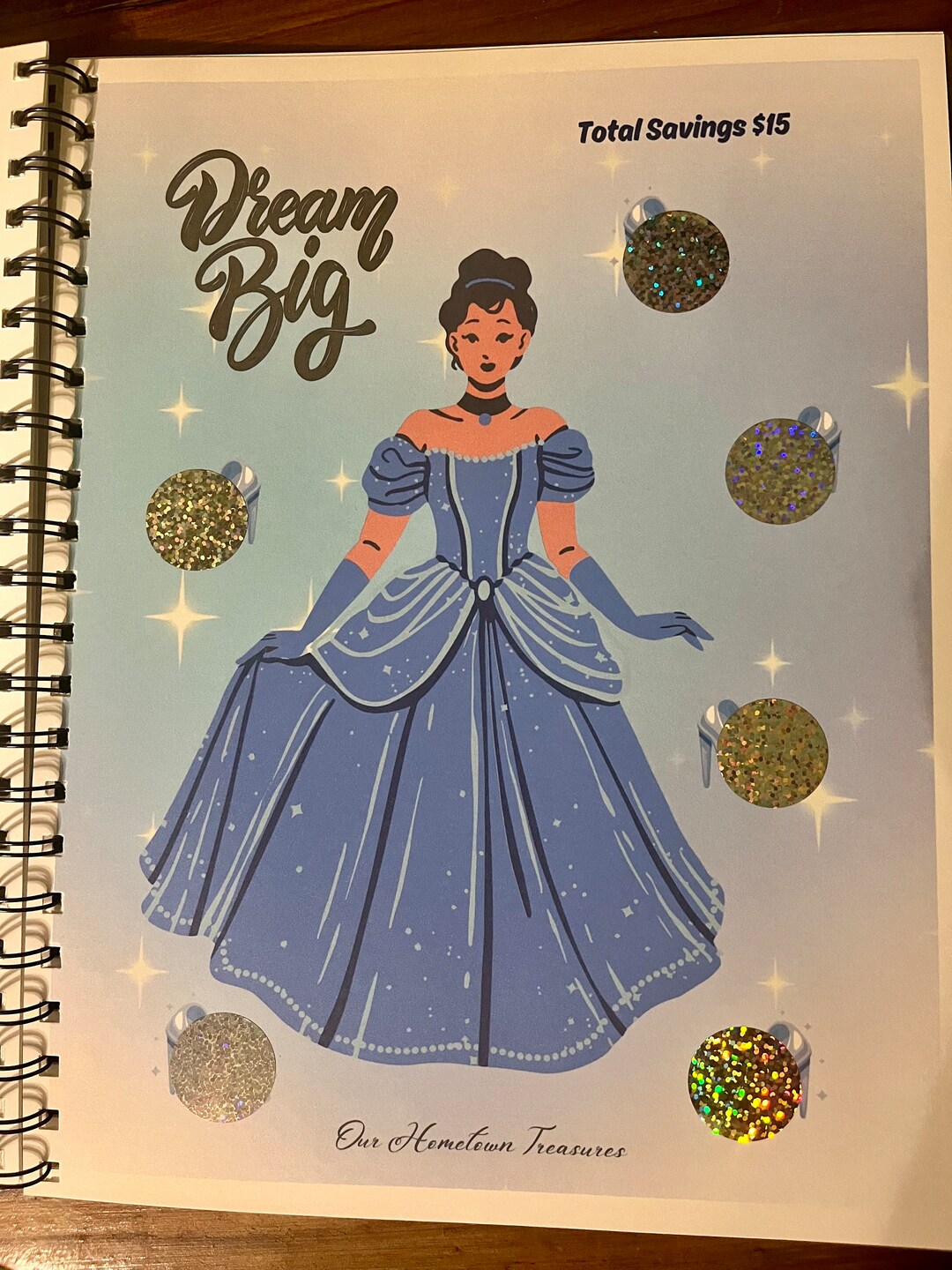 Princess Scratch & Save Book, Savings Challenge 200 Dollars With Small ...