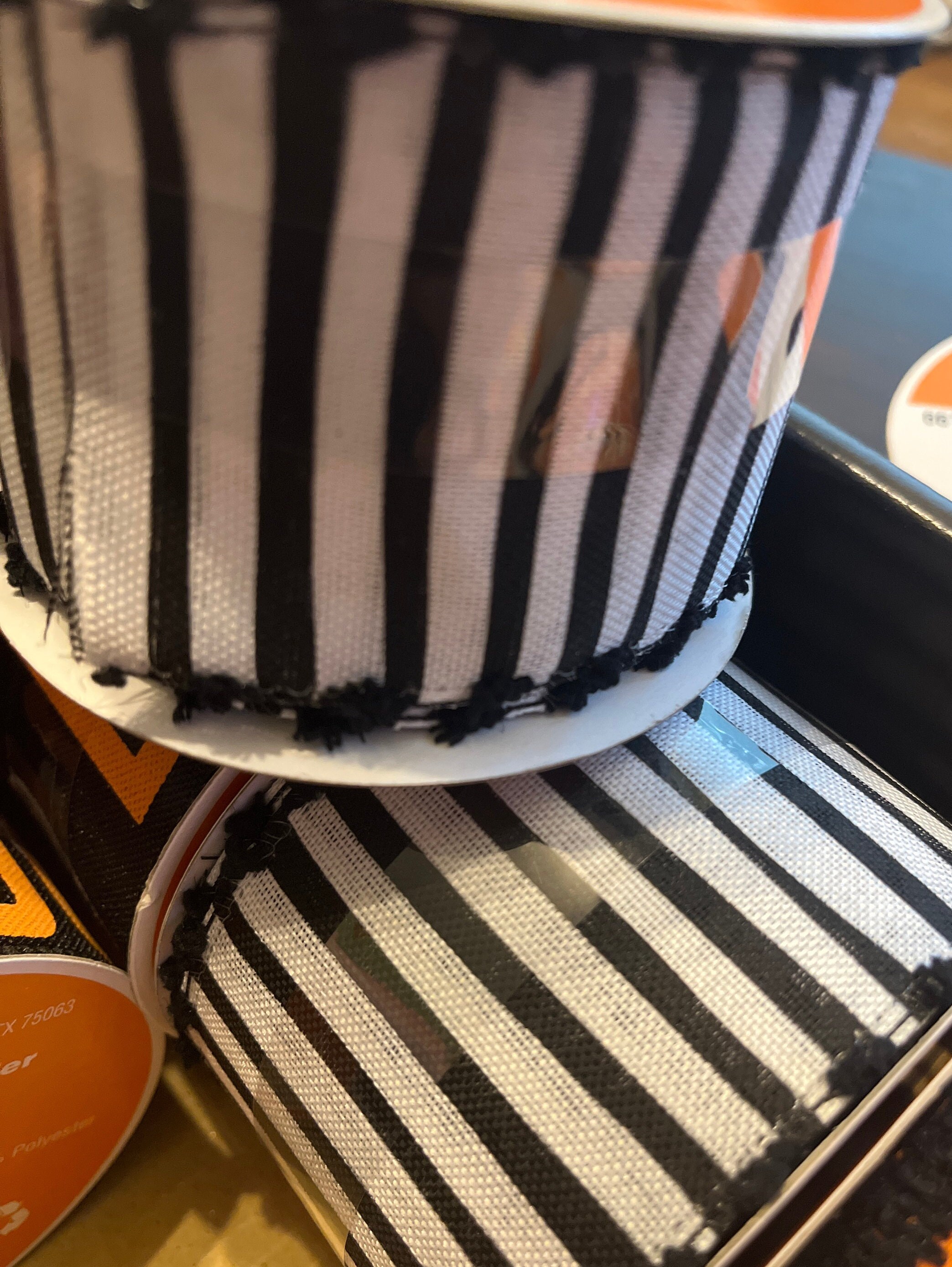 Halloween Ribbon Wired 2.5 Inch Wide 25 Ft Feet 8 Yards 8.3 - Etsy