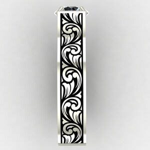 Western Engraving Engagement Ring - 14K Gold Engagement Ring - Lab ...