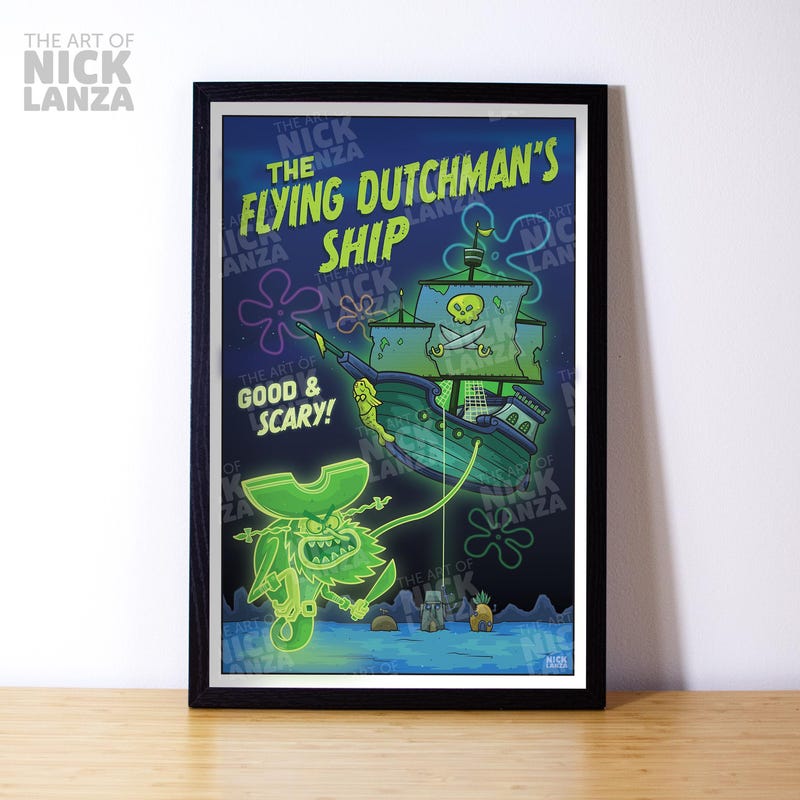 Spongebob Posters - Etsy