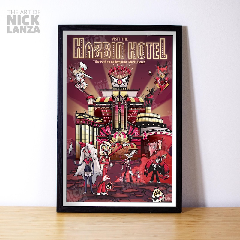 Hazbin Hotel Posters - Etsy