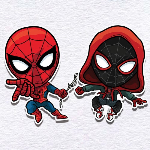 Miles Morales Spider-man Logo Decal / Sticker / Label - Etsy