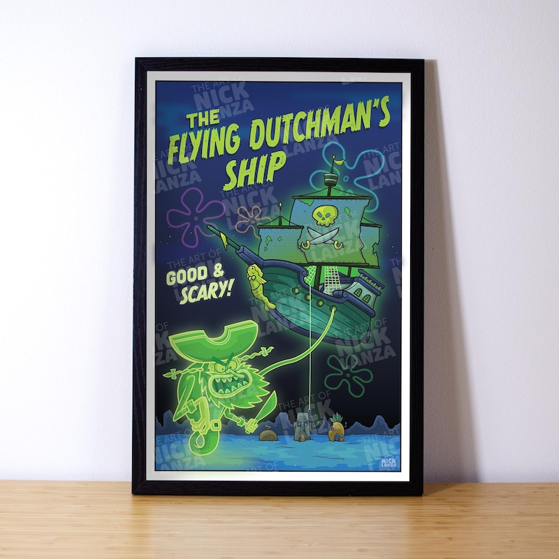 Spongebob Poster - Etsy