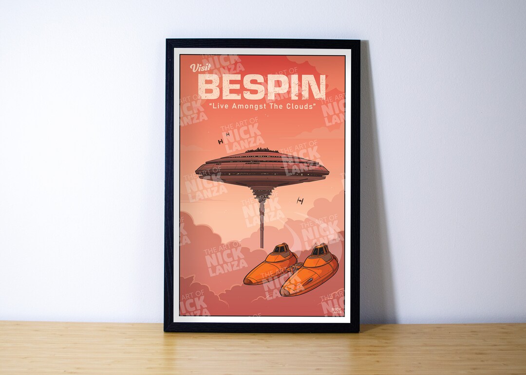 Bespin (star Wars) - Travel Poster - Etsy