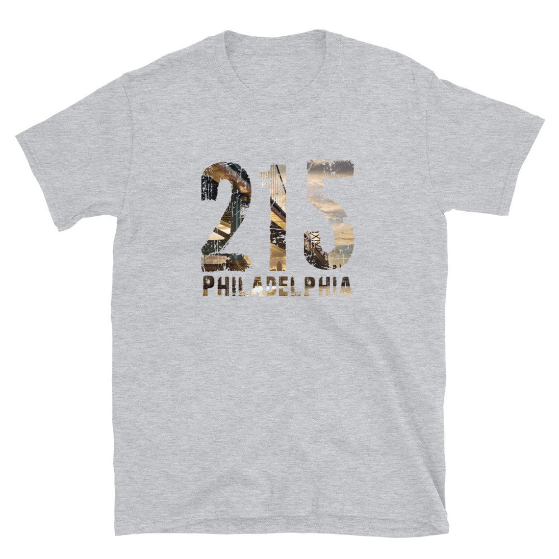 Philadelphia Philly 215 area code city skiline philadelphia | Etsy