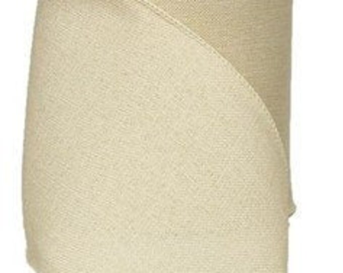 Wired Ivory Ribbon, Cream Ribbon, Solid Ivory Ribbon for Wreaths and ...