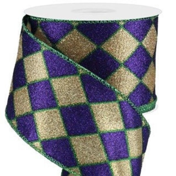 Mardi Gras Ribbon - Etsy