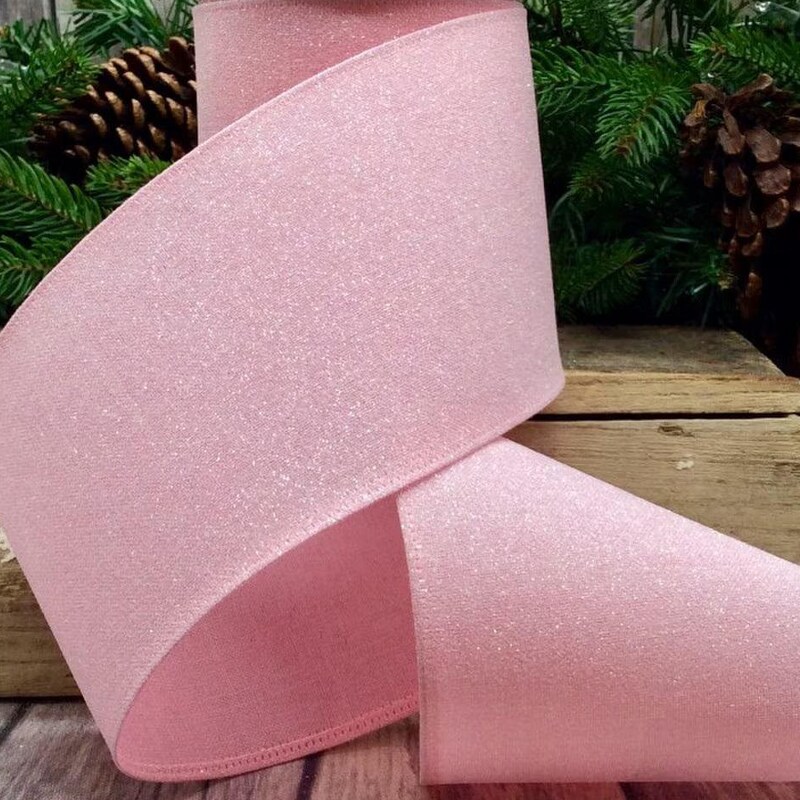 Pink Wired Ribbon - Etsy