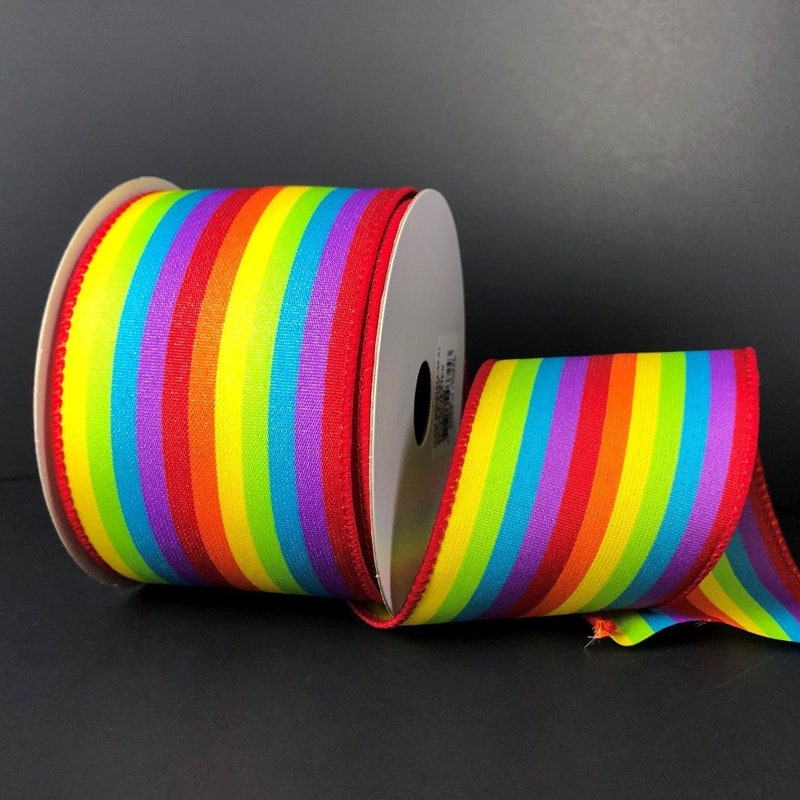 Rainbow Ribbon - Etsy