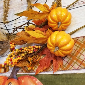 Fall Wreath Kit, Easy DIY Wreath Making Kit, Wreath for Fall, Pumpkin ...