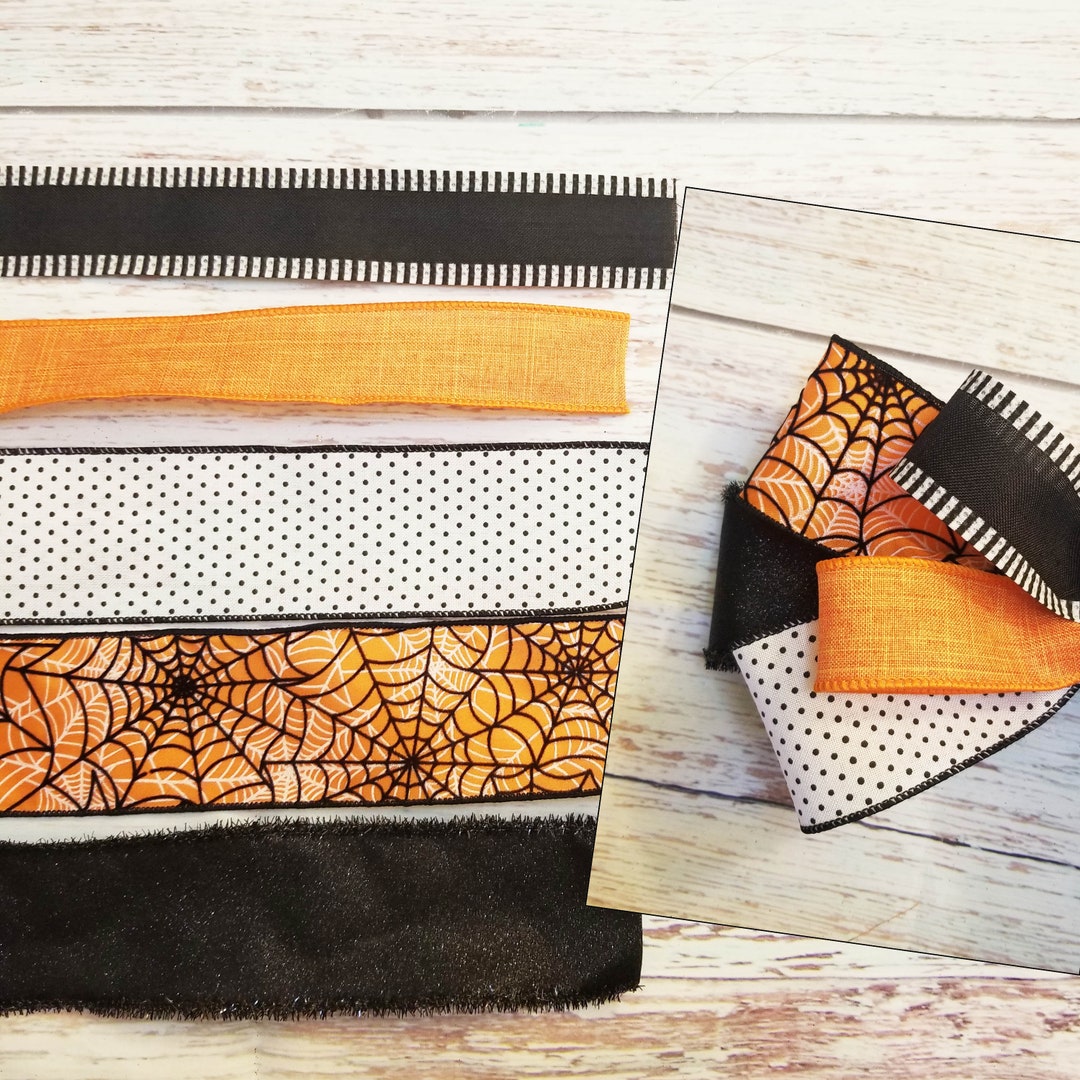 Halloween Bow Kit, Easy Bow Making Kit for Halloween, DIY Bow Kit for ...