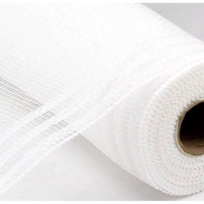 White Deco Mesh - Etsy