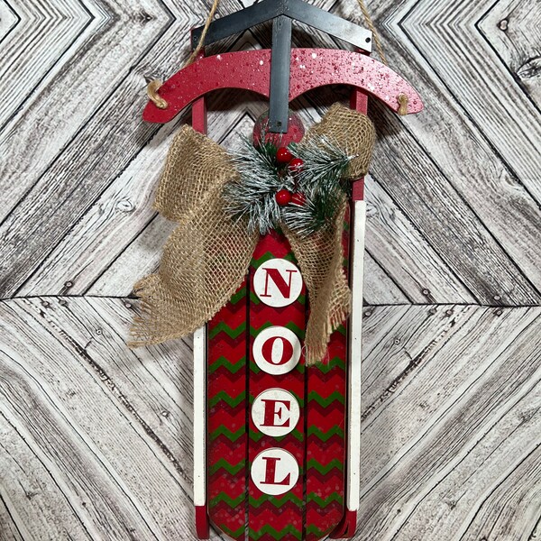 Decorative Sled - Etsy