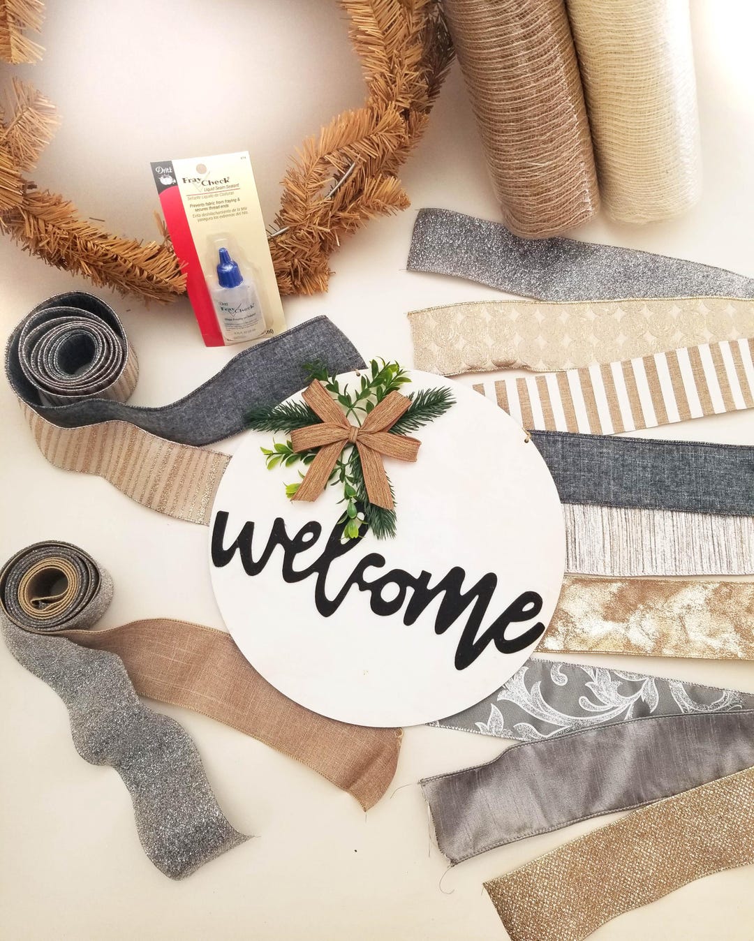 DIY Wreath Kit, Easy Wreath Kit, Beginner Wreath Kit, Fall Wreath Kit ...