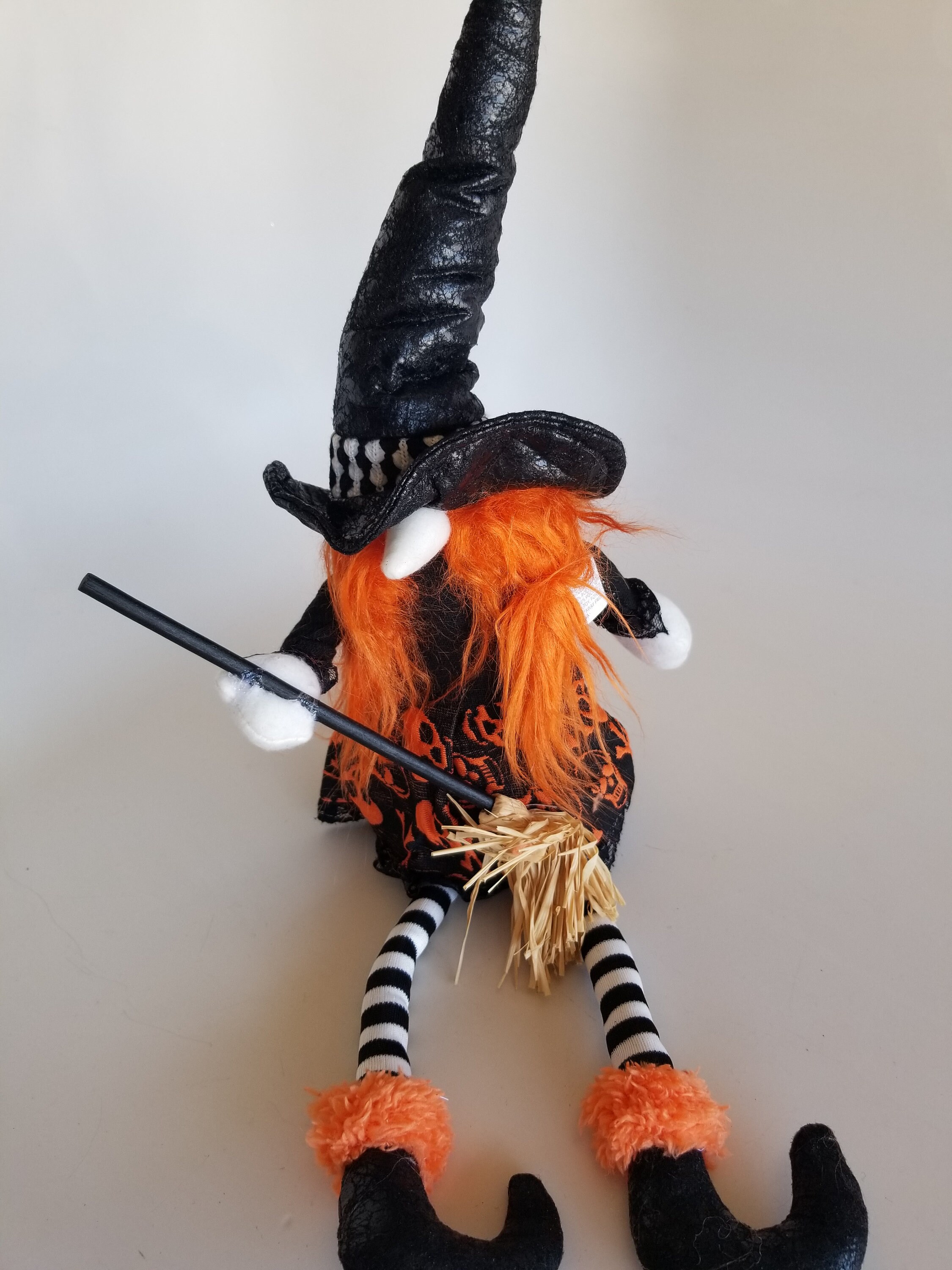 Witch Gnome Shelf Sitter Halloween Witch Plush Cute Witch | Etsy