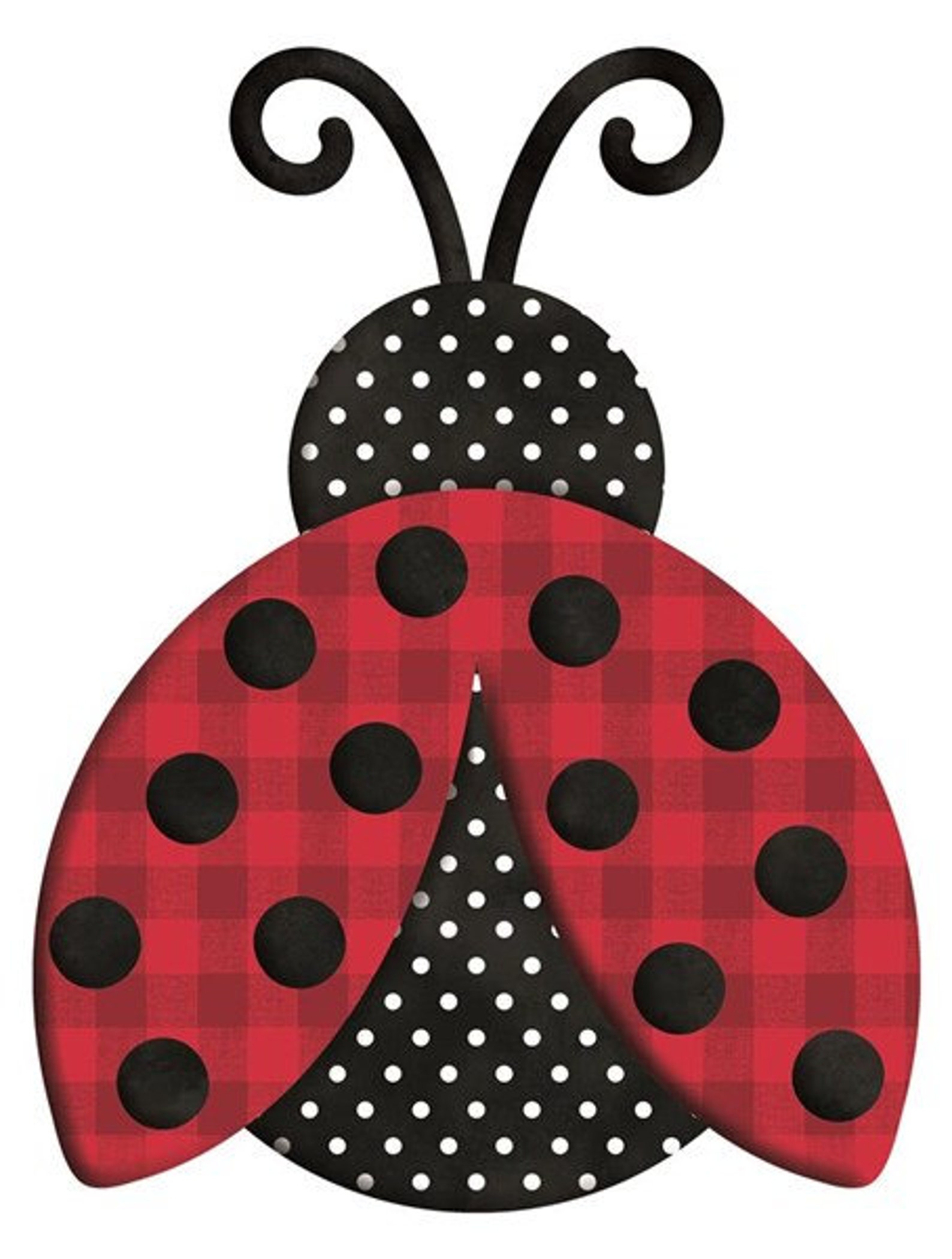Ladybug Sign Ladybug Decor Ladybug Sign for Wreath Summer - Etsy