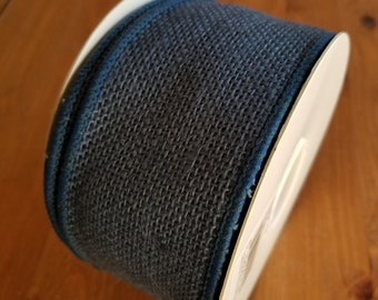 Navy Blue Burlap | Etsy