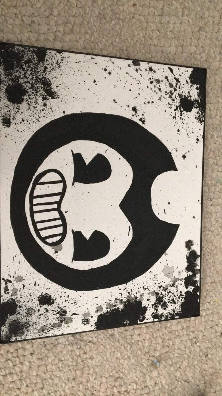 Bendy and Ink Splatters - Etsy