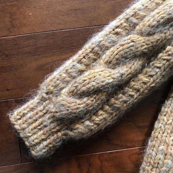 1970s Mr. Leonard Mink Sweater Coat / Mink Knit Coat … - Gem