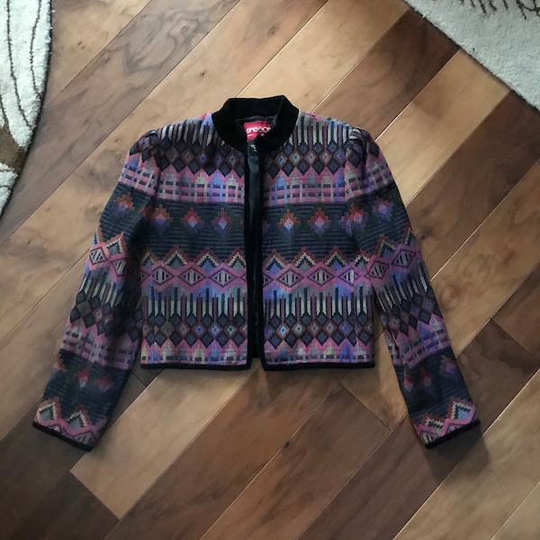 Tapestry Jacket - Etsy UK
