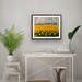 Sun Flower Fields Original Abstract Artwork. Landscape - Etsy
