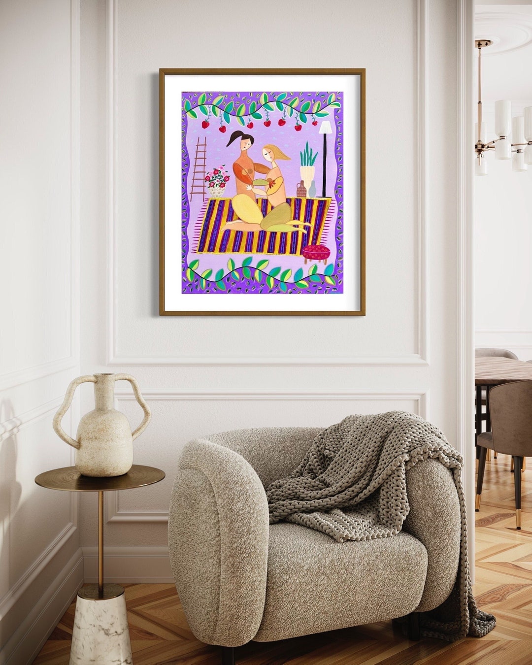My Best Friend Artwork. the Tree of Knowledge. Housewife 14 - Colorful ...