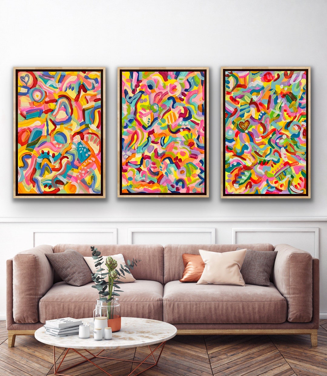 Three Piece Art Set - La Loco: Born to Be Wild! by Bengü ~ Mexican ...