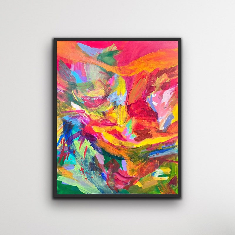 Colorful Painting - Etsy