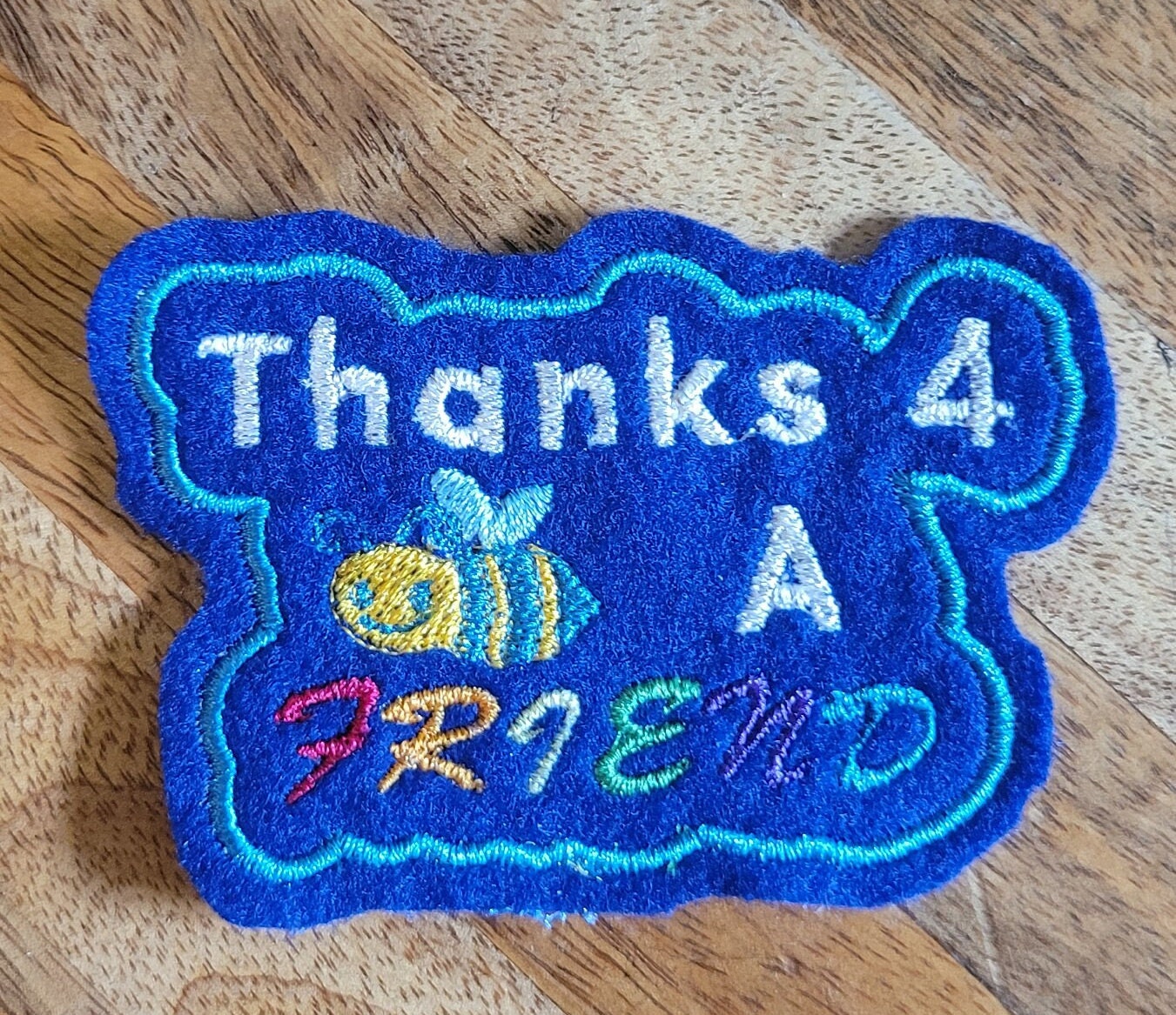 Thanks for Being a Friend! Patch - Etsy