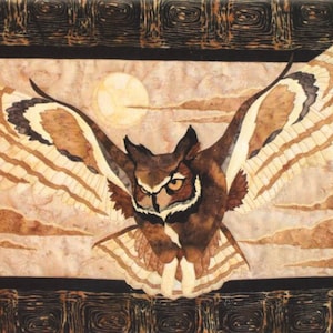 Midnight Glide *wall Hanging Pattern* By: Toni Whitney Design MG003 - Etsy