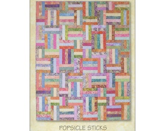Popsicle Sticks Pattern - Etsy
