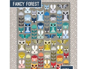 Forest Quilt Pattern - Etsy