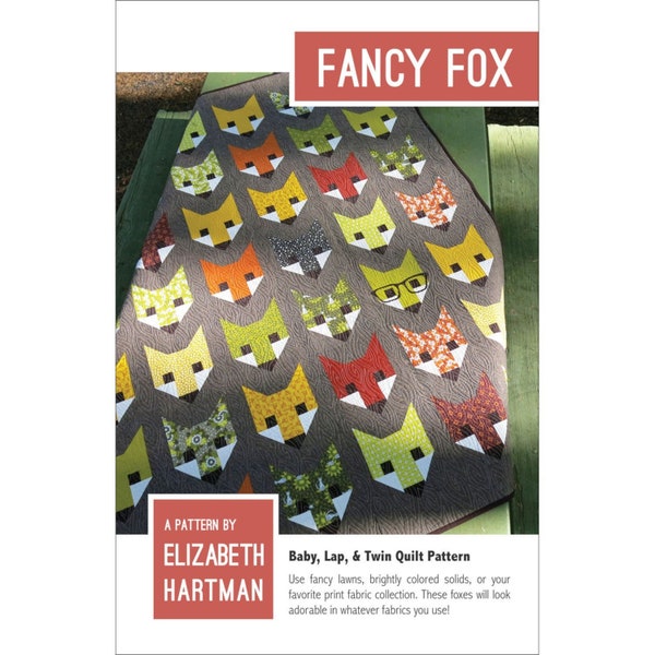 Fox Quilt Pattern - Etsy