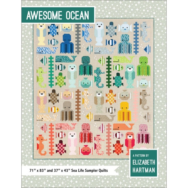 Ocean Quilt Pattern - Etsy