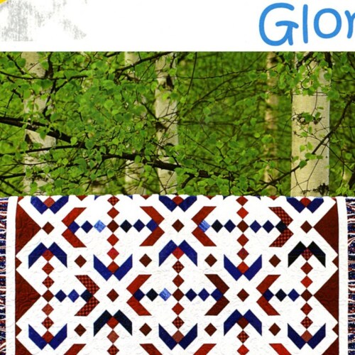 Glory strip Club Quilt Pattern By: Daniela Stout Cozy - Etsy