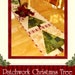 Patchwork Christmas Tree table Runner Sewing Pattern From: Shabby ...