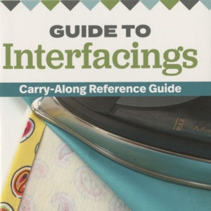 Pocket Guide to INTERFACINGS Carry-along Reference Guide Book By: Kristine Poor - Etsy