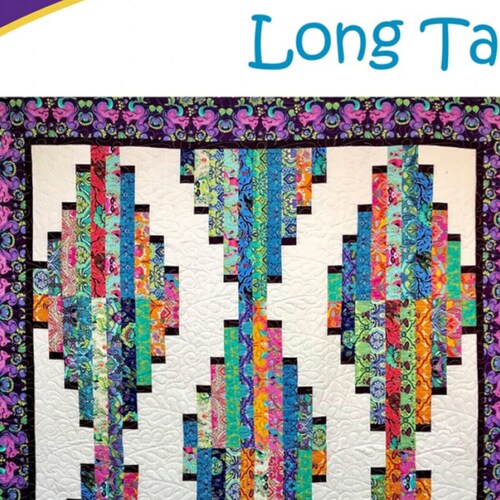 LONG TALL quilt Pattern Cozy Quilt Designs Srr-lt - Etsy