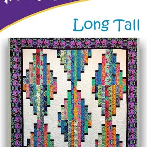 LONG TALL quilt Pattern Cozy Quilt Designs Srr-lt - Etsy