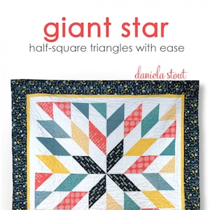 GIANT STAR *quilt Pattern* By: Cozy Quilt Designs CQD01176 - Etsy